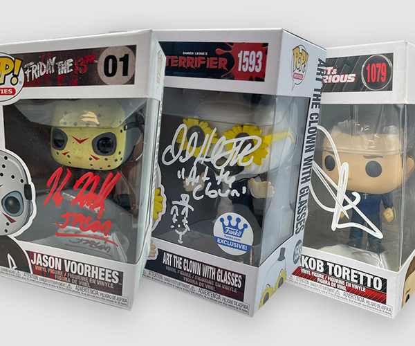 Signed Celebrity Funko POP Figures – Signed By Superstars