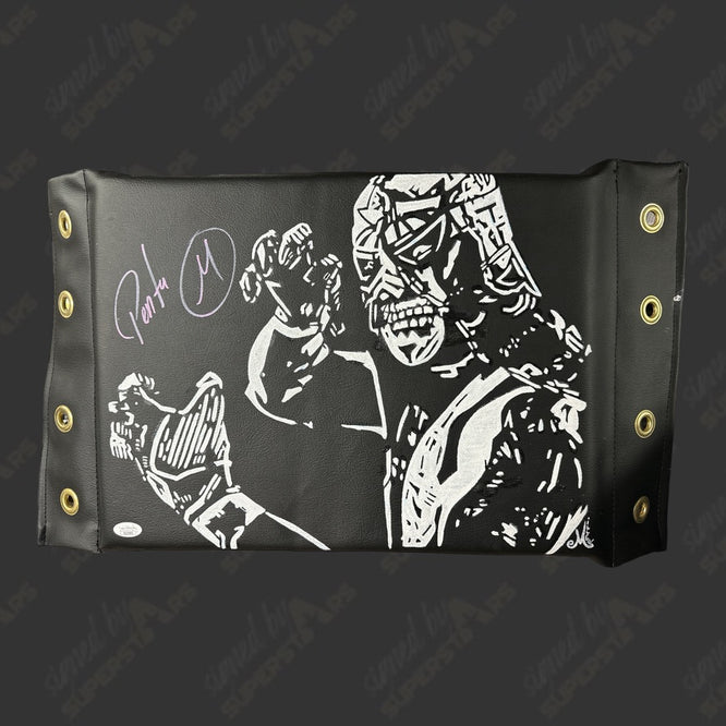 Penta signed Hand Painted Art Turnbuckle Pad (w/ JSA) – Signed By ...