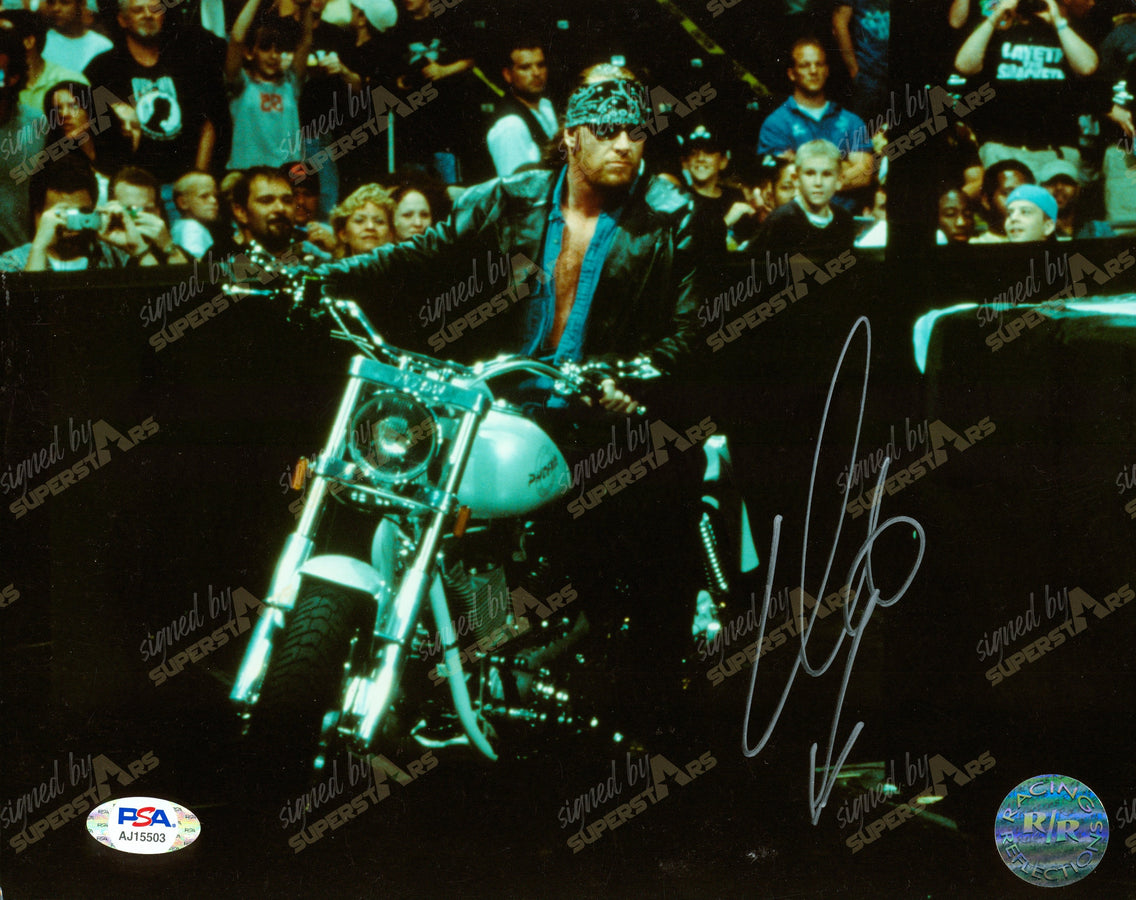 Undertaker signed 8x10 Photo (w/ PSA) – Signed By Superstars