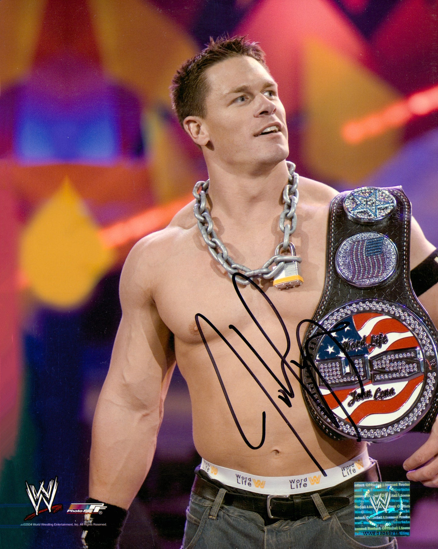 John Cena signed 8x10 Photo – Signed By Superstars