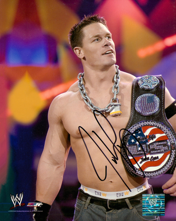 John Cena signed 8x10 Photo – Signed By Superstars