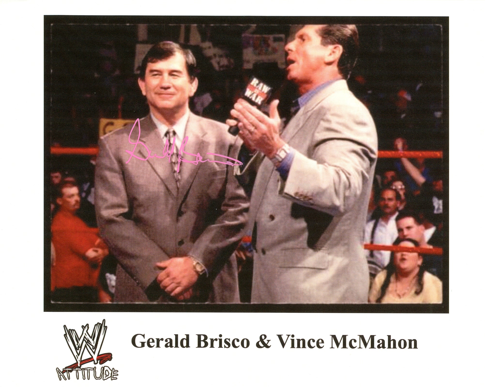 Gerald Brisco signed 8x10 Photo – Signed By Superstars