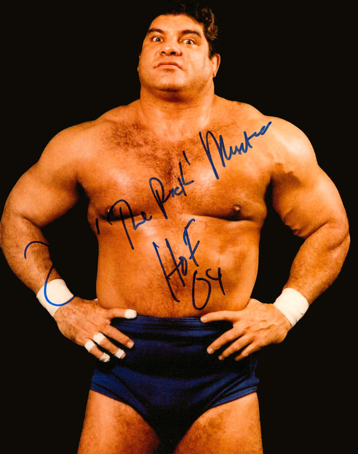 Don Muraco signed 8x10 Photo – Signed By Superstars