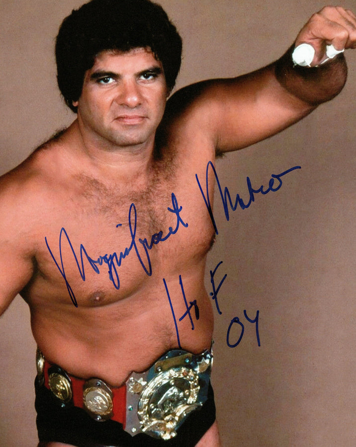 Don Muraco signed 8x10 Photo – Signed By Superstars