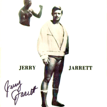 Jerry Jarrett signed 8x10 Photo – Signed By Superstars