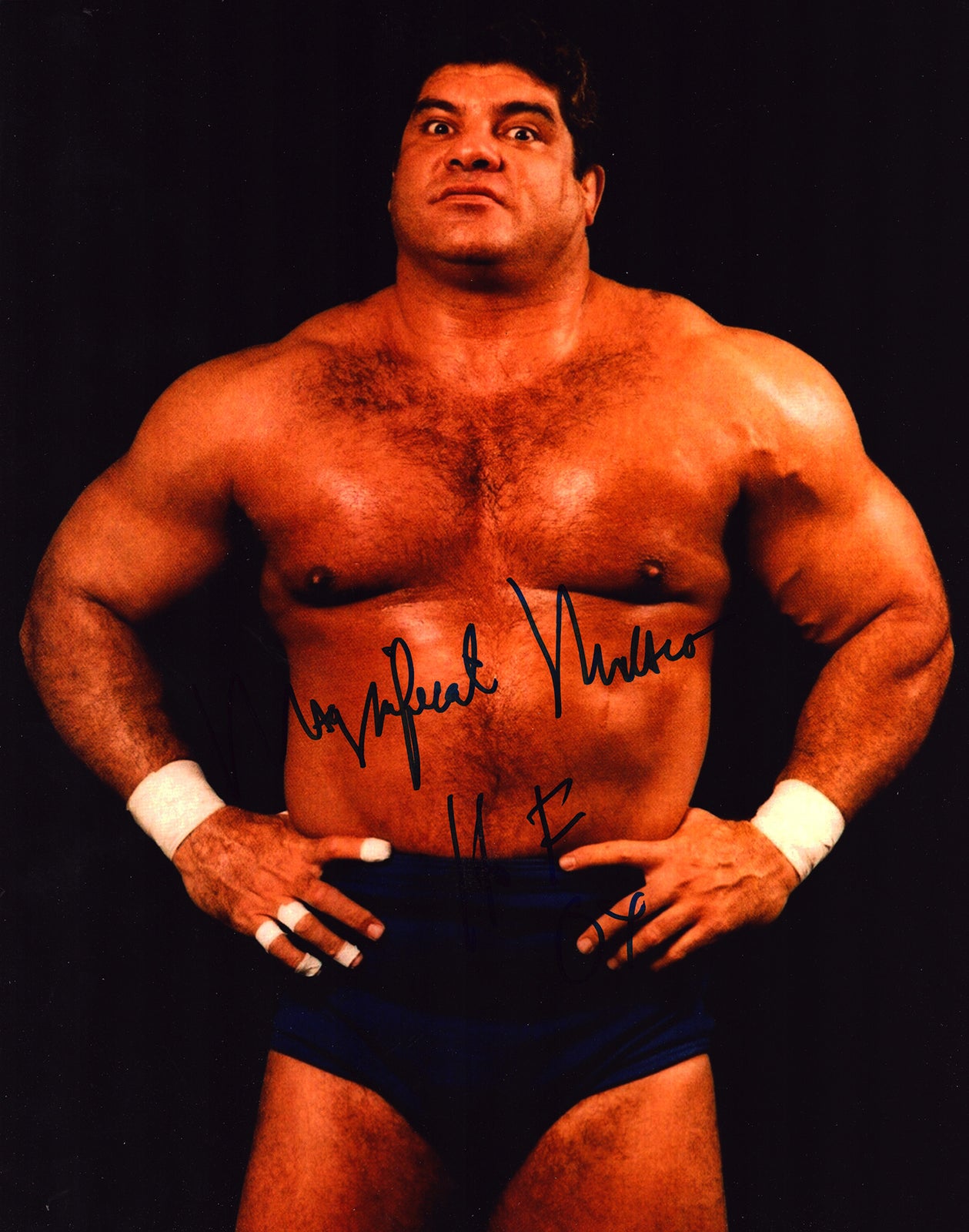 Don Muraco signed 11x14 Photo – Signed By Superstars