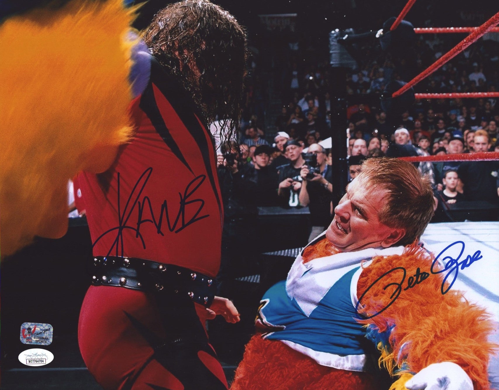 Kane & Pete Rose dual signed 11x14 Photo (w/ JSA) – Signed By Superstars