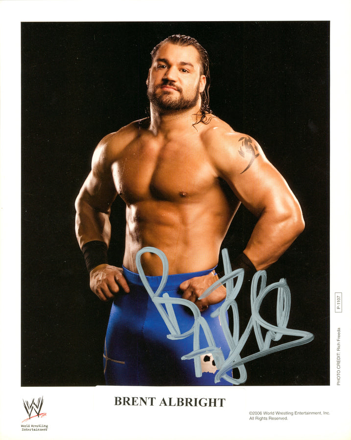 Brent Albright signed 8x10 Photo – Signed By Superstars