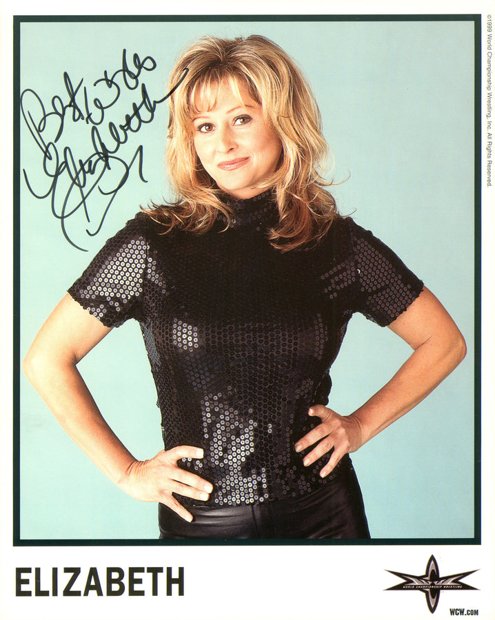 Elizabeth signed 8x10 Photo – Signed By Superstars