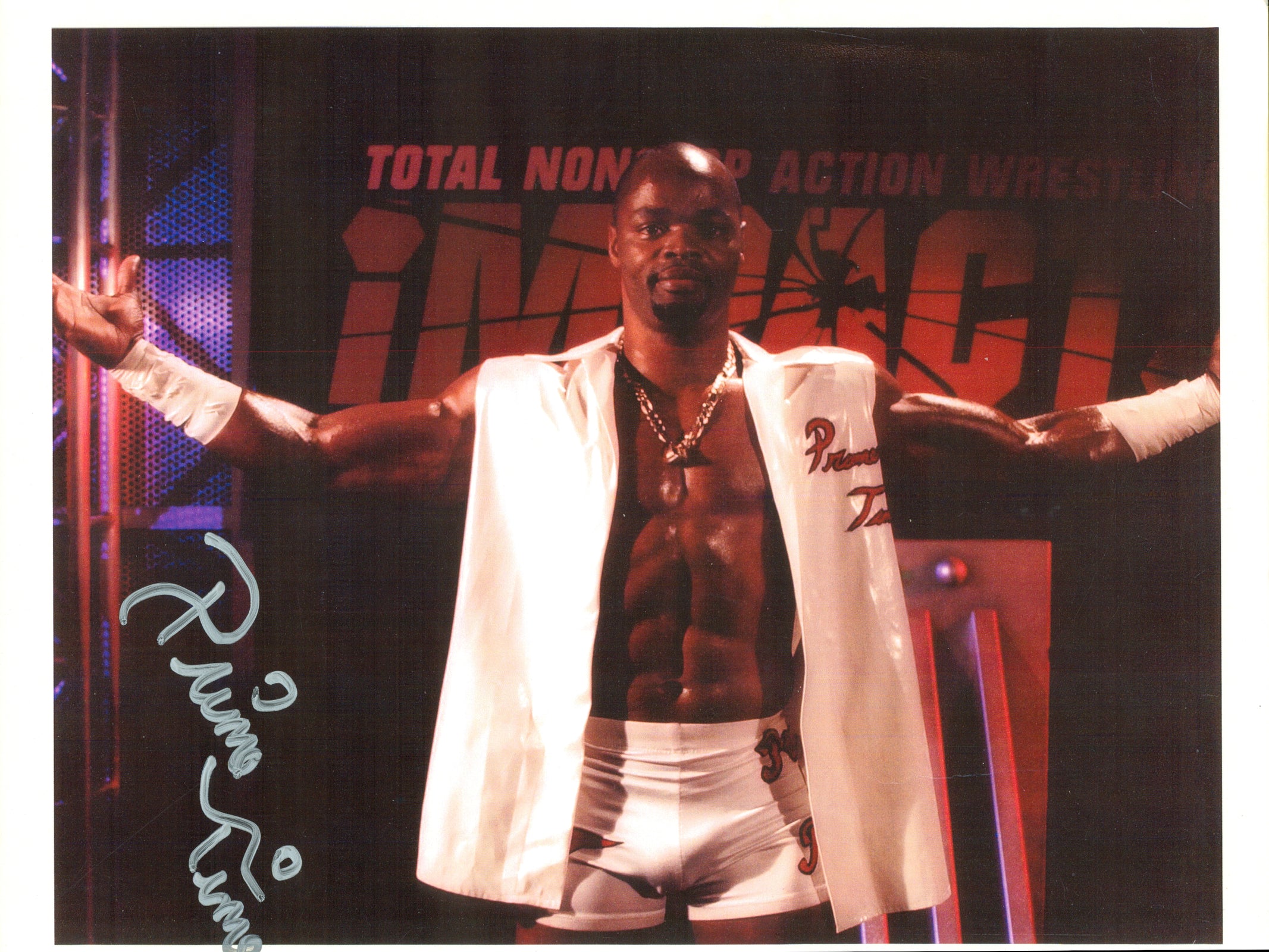 Prime Time Elix Skipper signed 8x10 Photo – Signed By Superstars