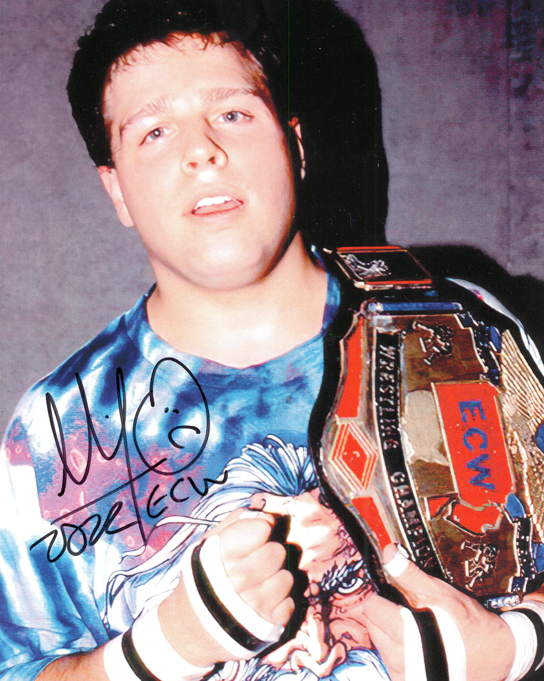 Mikey Whipwreck signed 8x10 Photo – Signed By Superstars