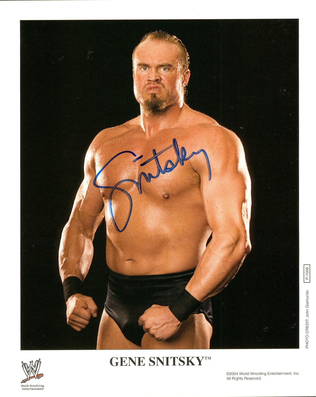 Gene Snitsky signed 8x10 Photo – Signed By Superstars