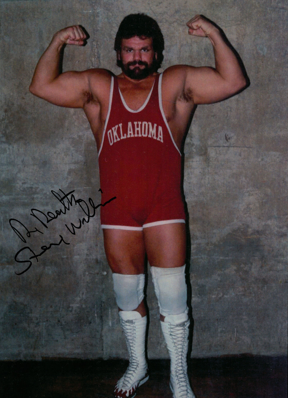 Dr Death Steve Williams signed 8x10 Photo – Signed By Superstars