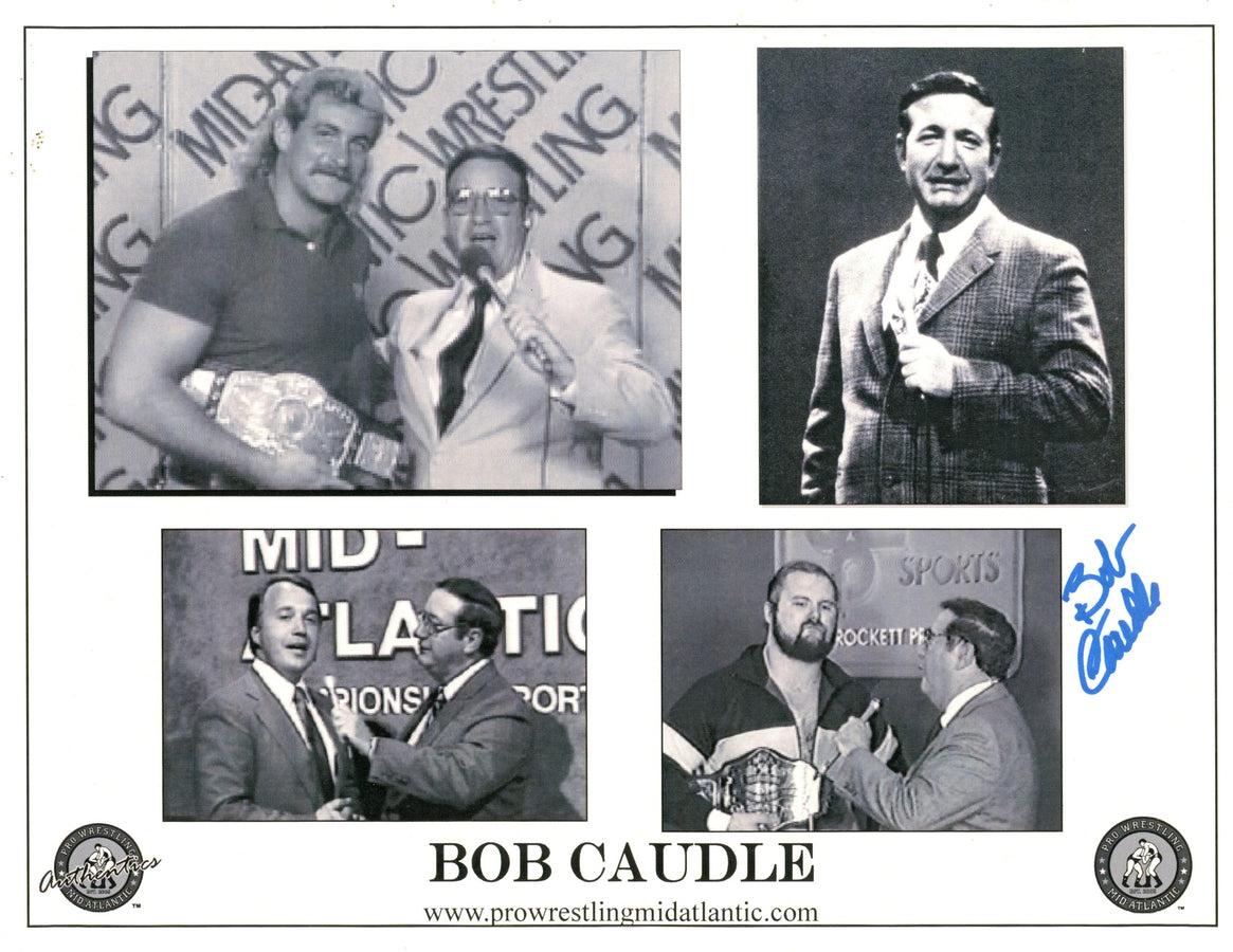 Bob Caudle signed 8x10 Photo – Signed By Superstars