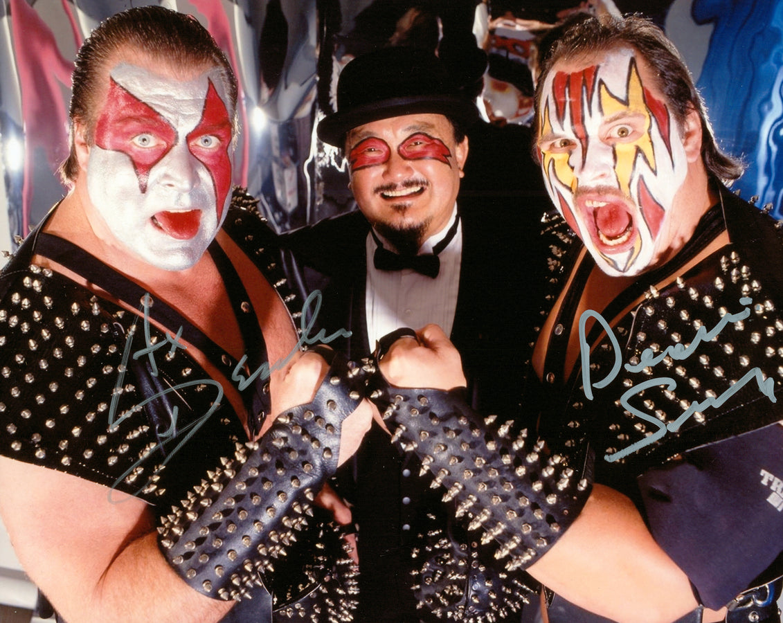 Demolition Ax & Smash dual signed 8x10 Photo – Signed By Superstars