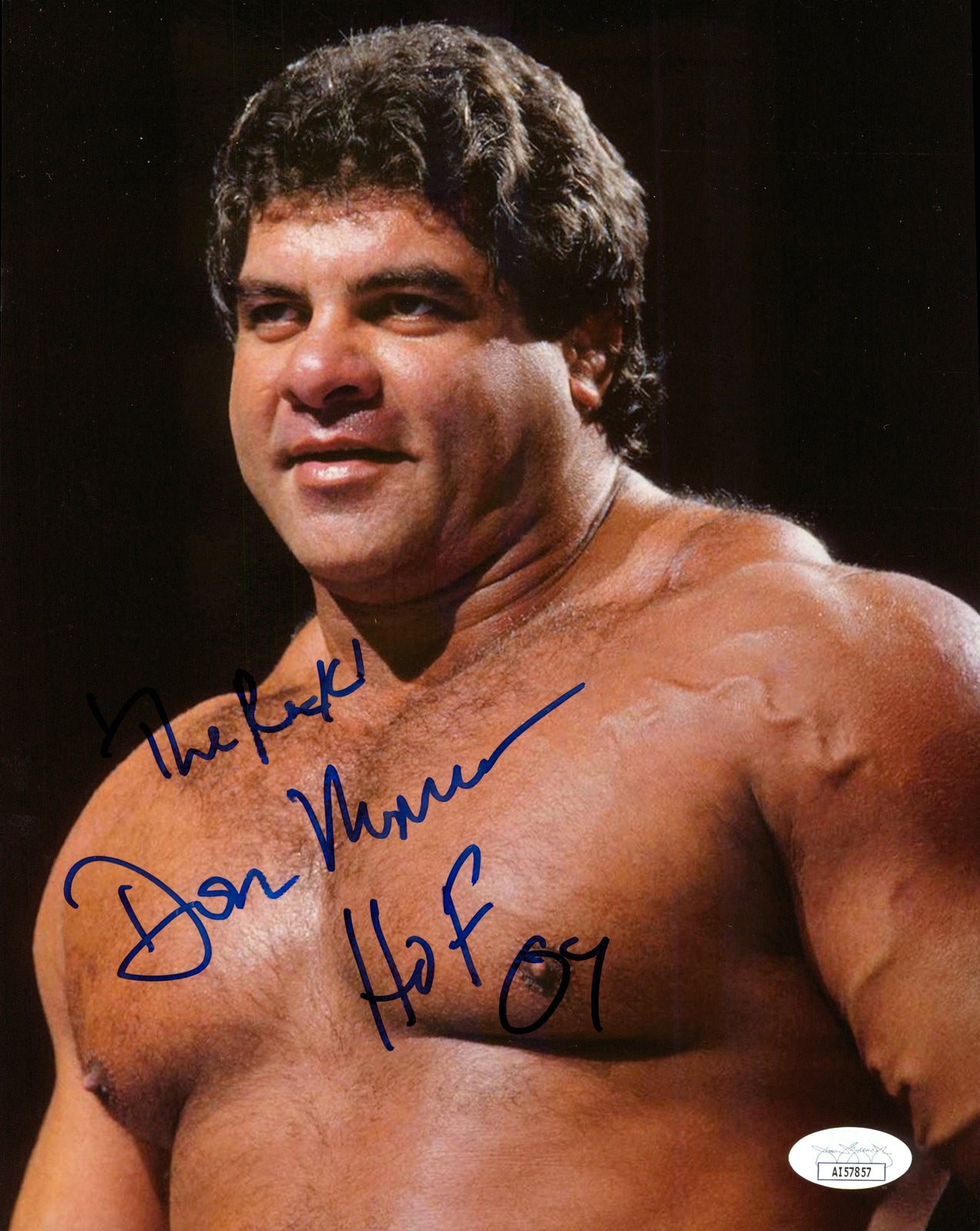 Don Muraco signed 8x10 Photo (w/ JSA) – Signed By Superstars