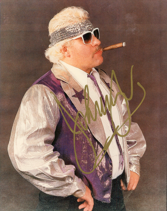 Johnny Valiant signed 8x10 Photo – Signed By Superstars