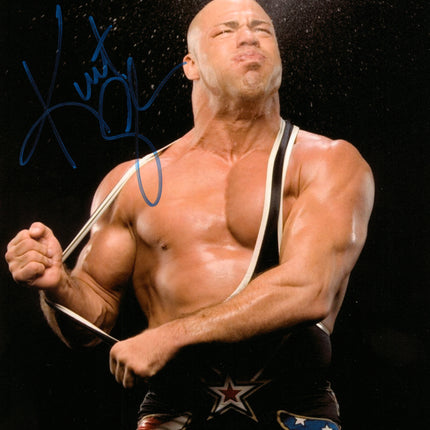 Kurt Angle signed 8x10 Photo – Signed By Superstars