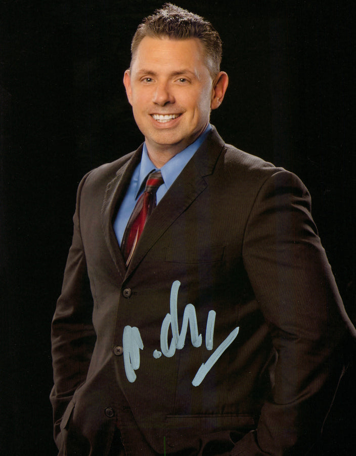 Michael Cole signed 8x10 Photo – Signed By Superstars
