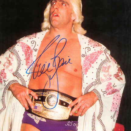 Ric Flair signed 8x10 Photo – Signed By Superstars