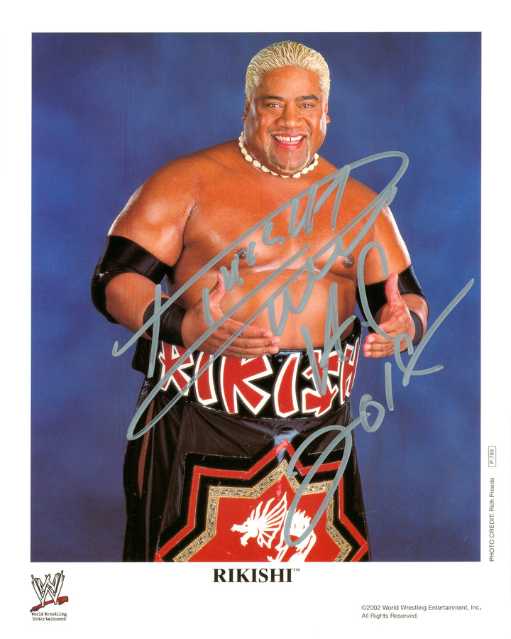 Rikishi signed 8x10 Photo – Signed By Superstars