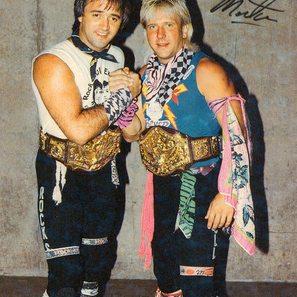Ricky Morton signed 8x10 Photo – Signed By Superstars