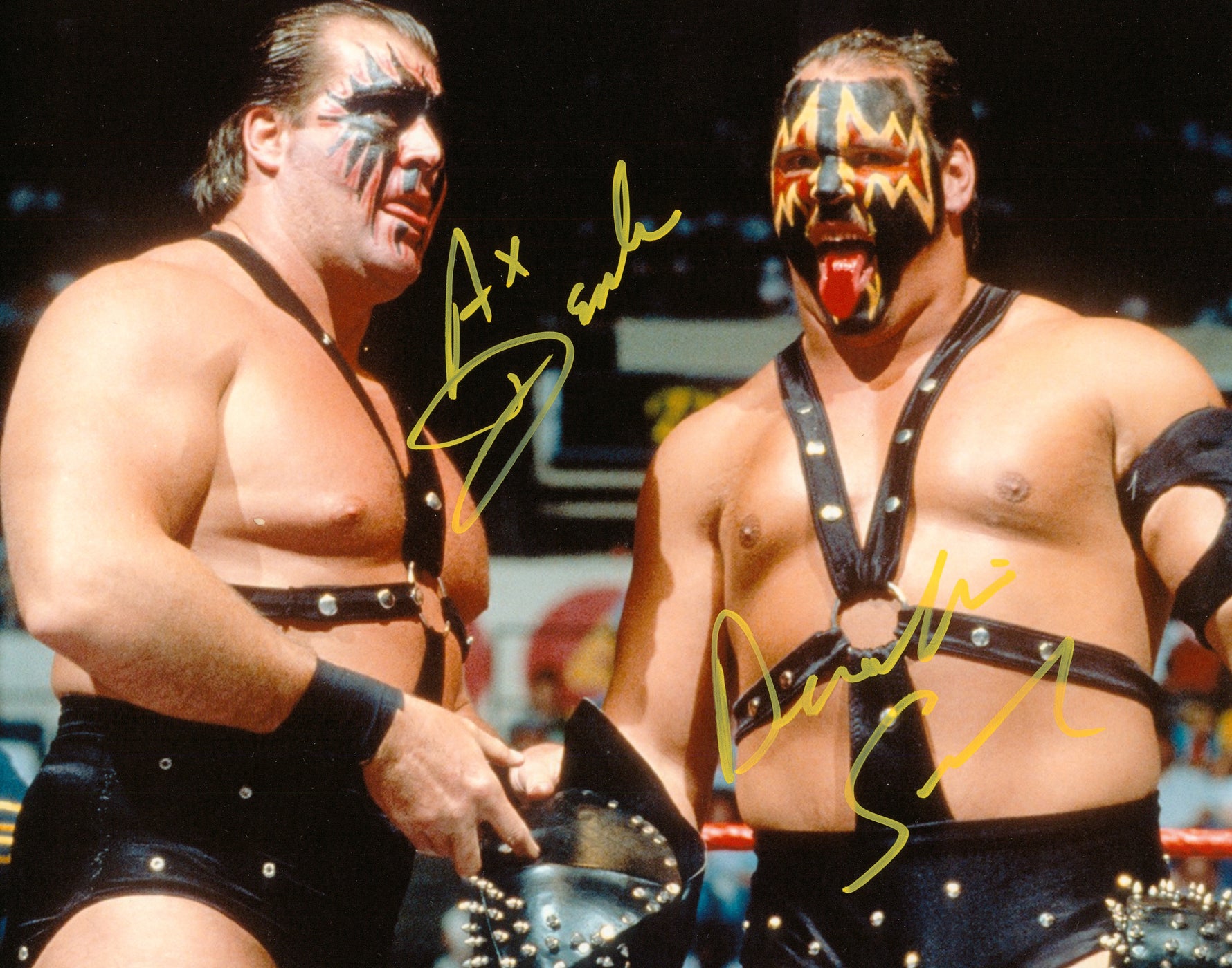 Demolition - Ax & Smash dual signed 8x10 Photo – Signed By Superstars
