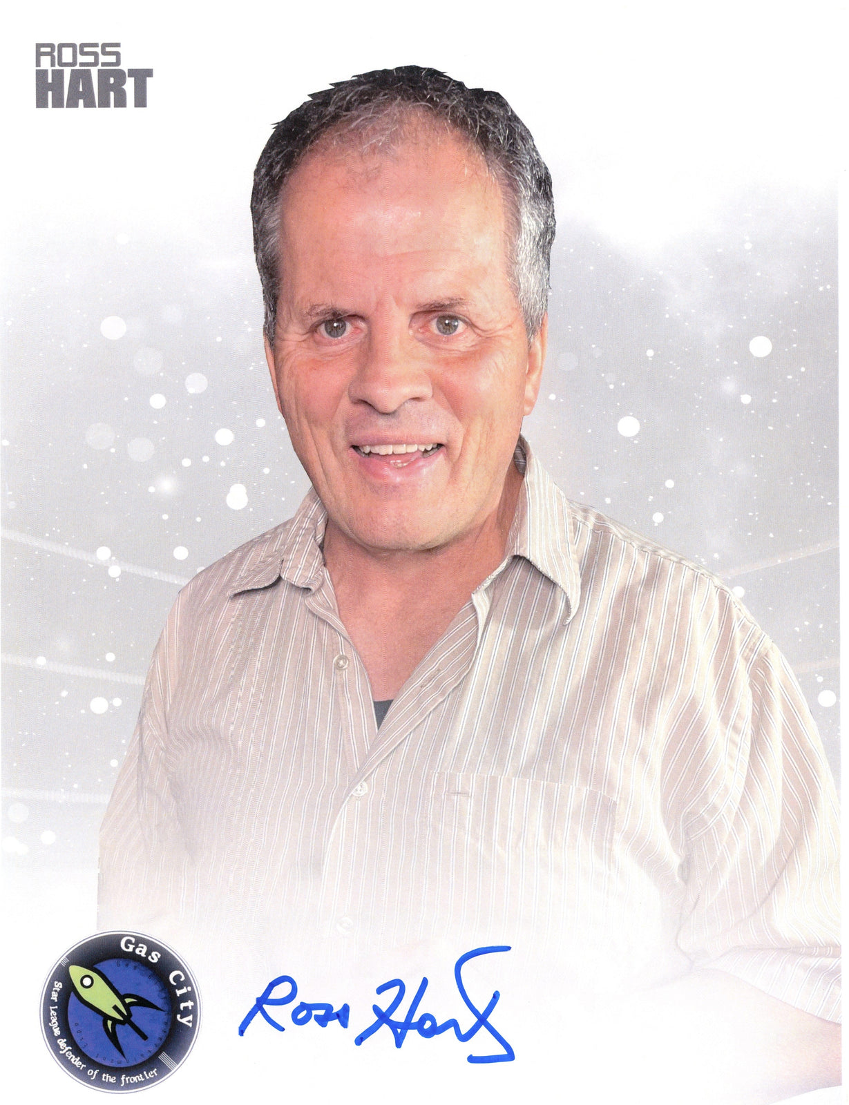 Ross Hart signed 8x10 Photo – Signed By Superstars