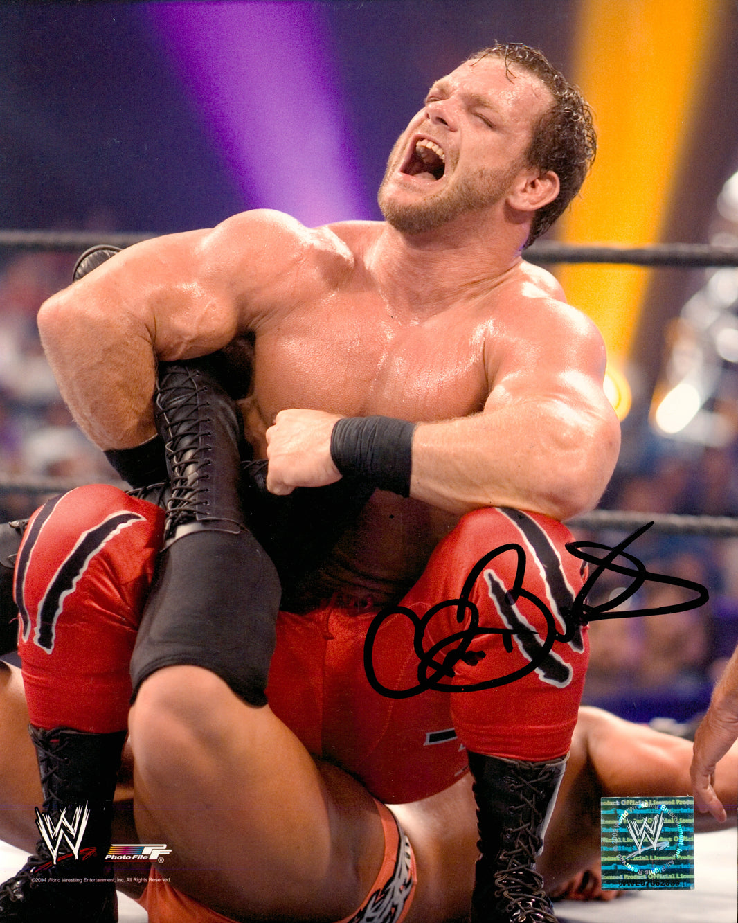 Chris Benoit signed 8x10 Photo – Signed By Superstars