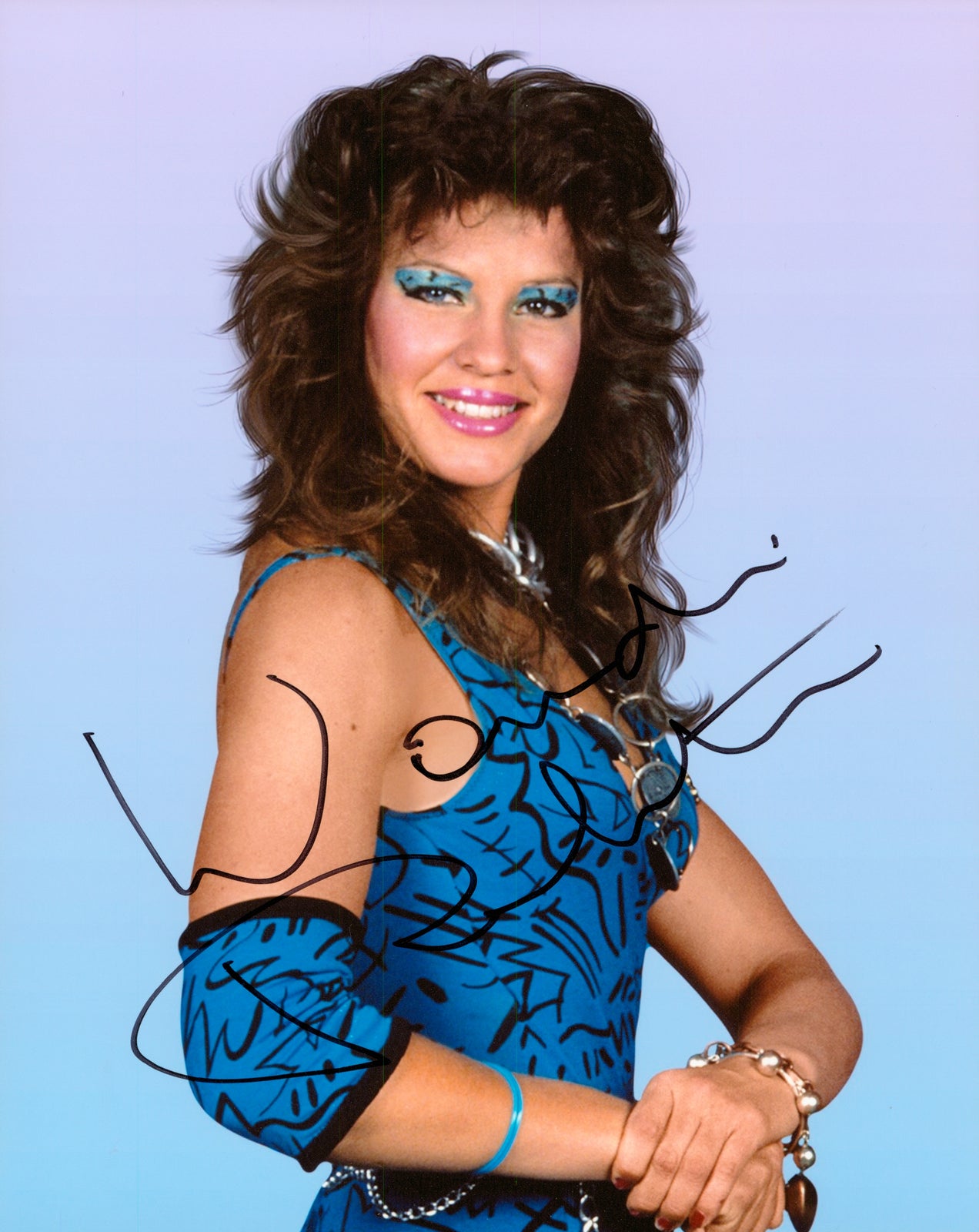 Wendi Richter signed 8x10 Photo – Signed By Superstars