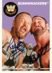Bushwackers Butch & Luke dual signed WWE Trading Card – Signed By ...