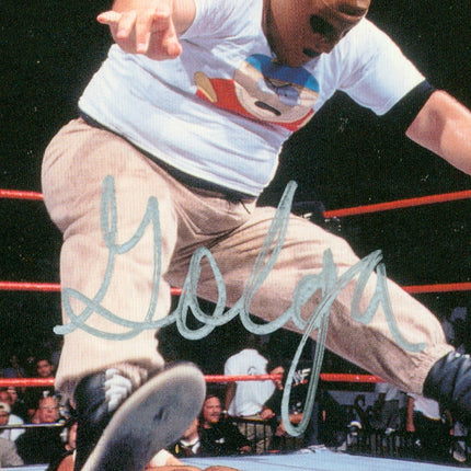 Golga (John Tenta) signed 1998 Comic Images WWF Trading Card – Signed ...