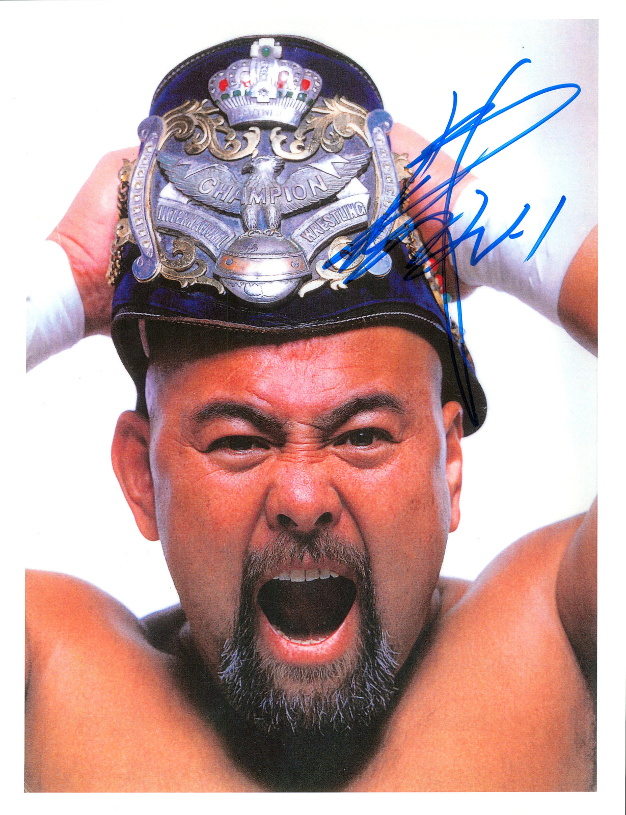 Great Muta signed 8x10 Photo – Signed By Superstars