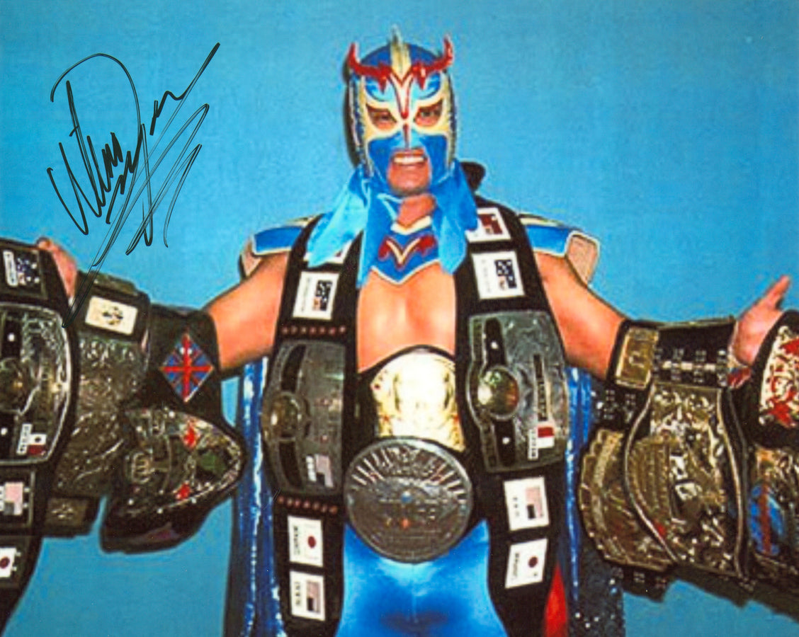 Ultimo Dragon signed 8x10 Photo – Signed By Superstars