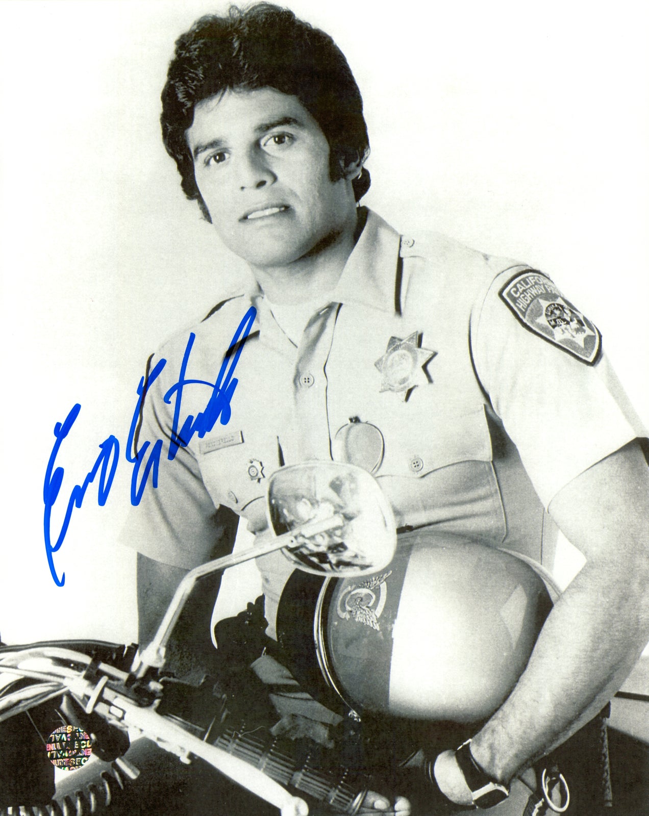 Erik Estrada (Chips) signed 8x10 Photo – Signed By Superstars