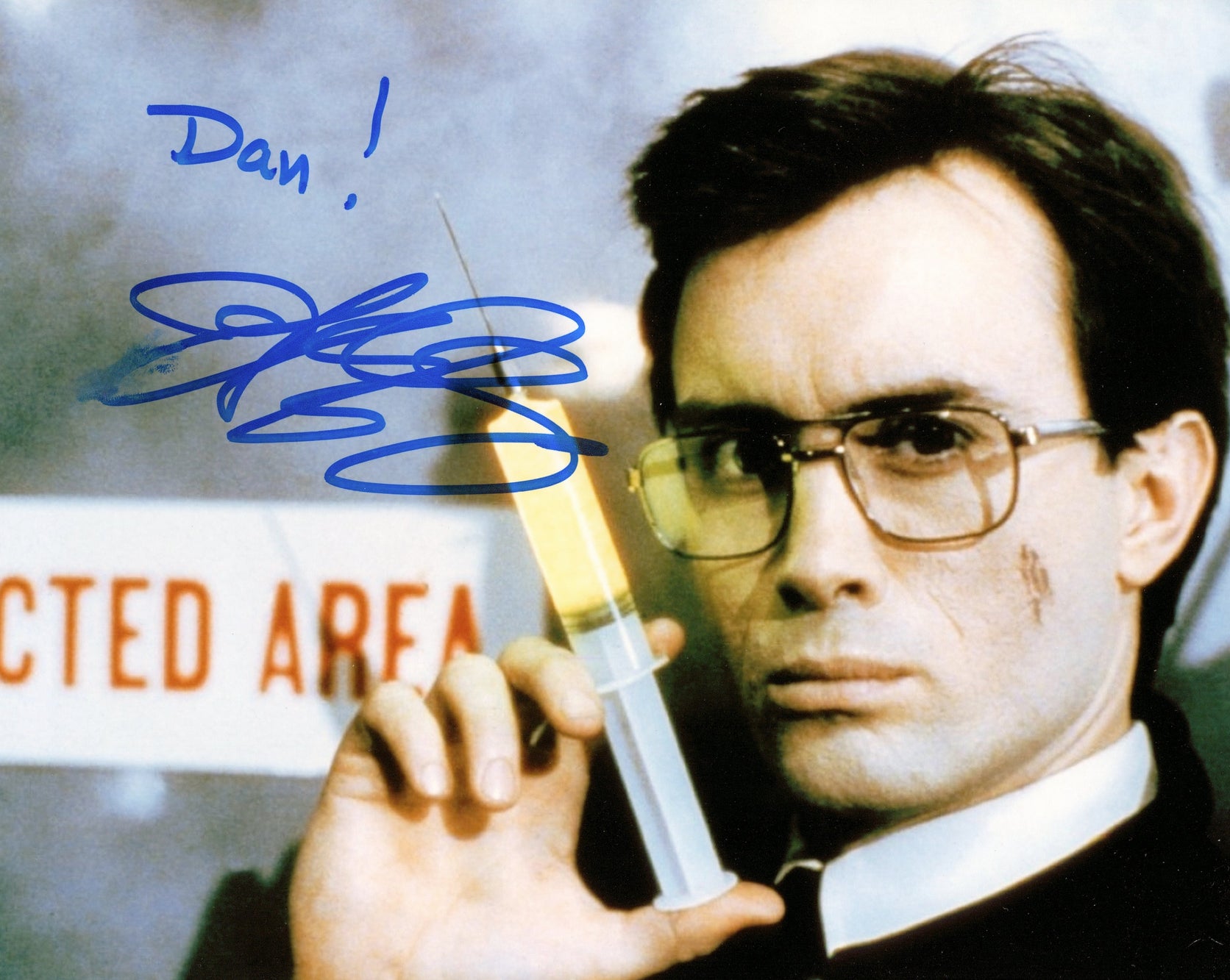 Jeffrey Combs (Re-Animator) signed 8x10 Photo – Signed By Superstars