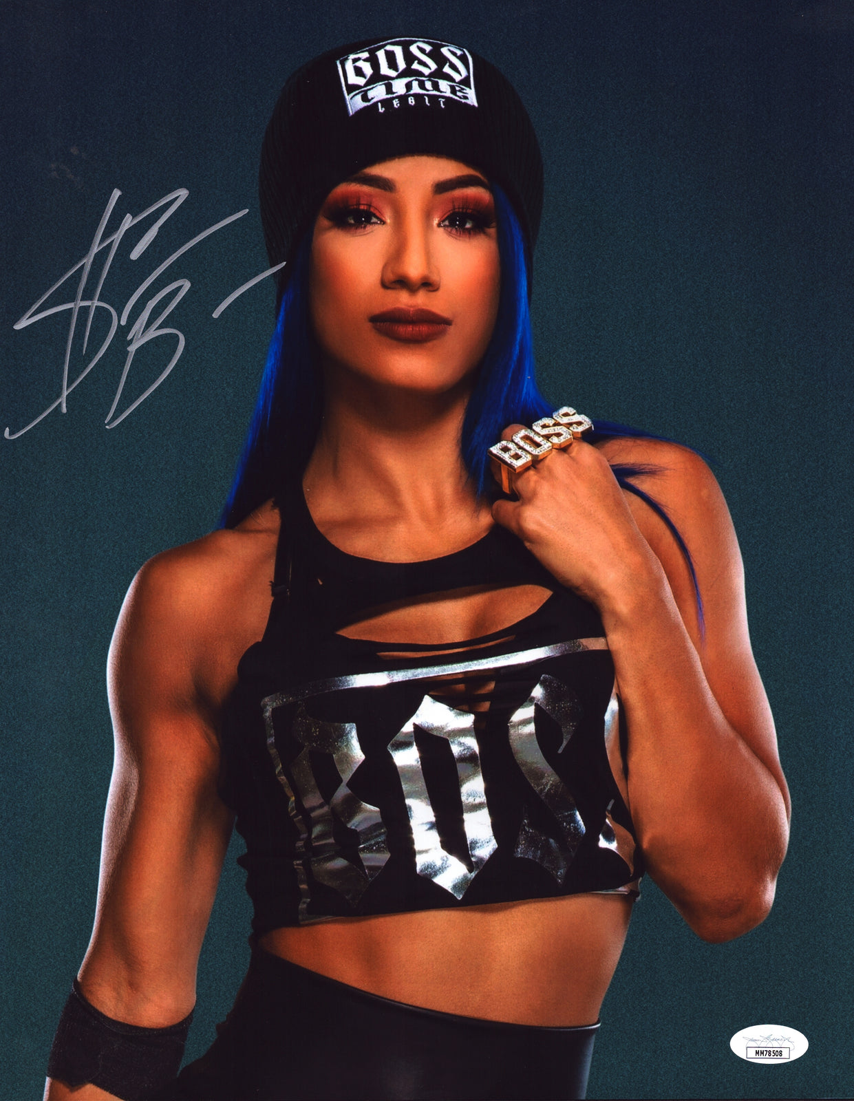 Sasha Banks signed 11x14 Photo (w/ JSA) – Signed By Superstars