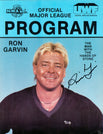 Ronnie Garvin signed NWA Official Major League Program – Signed By ...