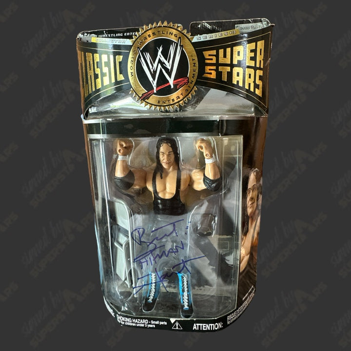 Bret Hart signed WWE Classic Superstars Action Figure – Signed By ...