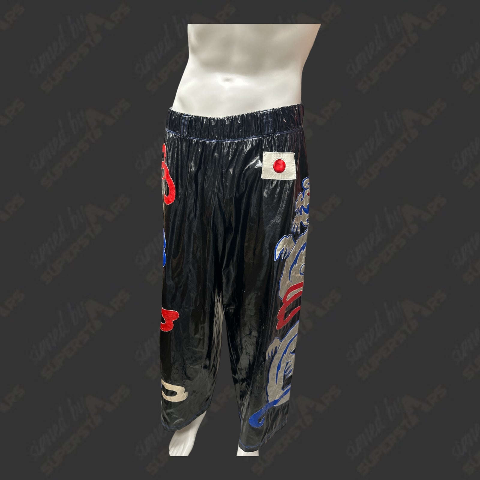 Yoshihiro Tajiri signed Ring Worn Pants – Signed By Superstars