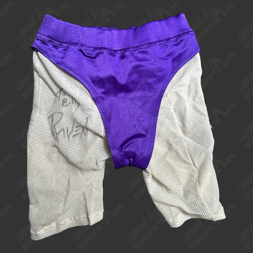 Raven (Scotty the Body) signed Ring Worn Trunks (Portland Wrestling ...