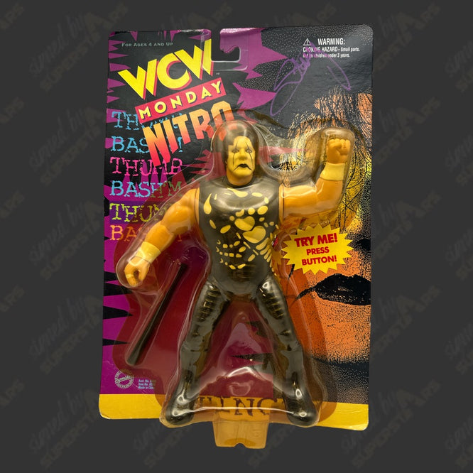 Sting signed WCW Monday Nitro Action Figure (White Face Paint) – Signed By Superstars