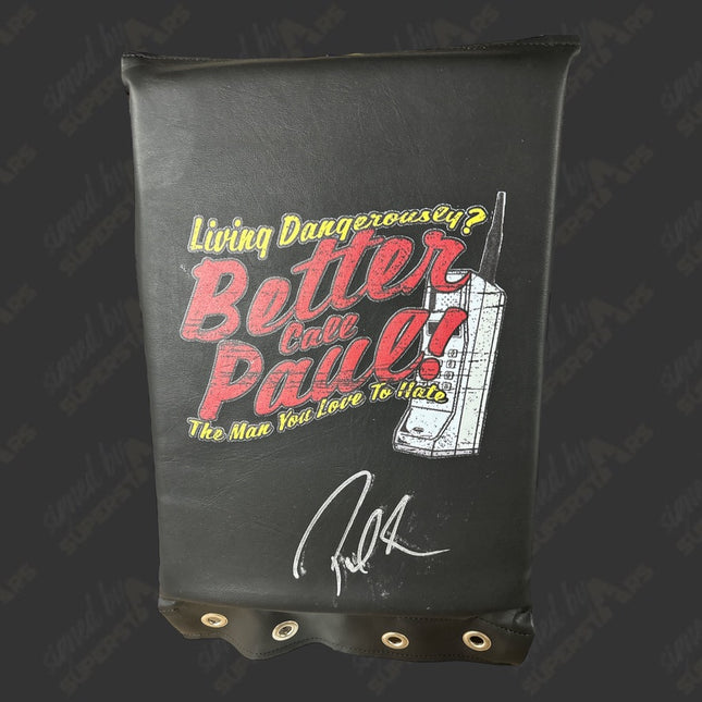Signed Turnbuckle Pads – Signed By Superstars