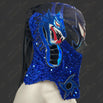 Penta signed & Ring Worn Mask (Blue/Black) – Signed By Superstars