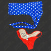 Mandy Rose signed Photoshoot Worn Red/White/Blue Swimsuit (w/ JSA ...