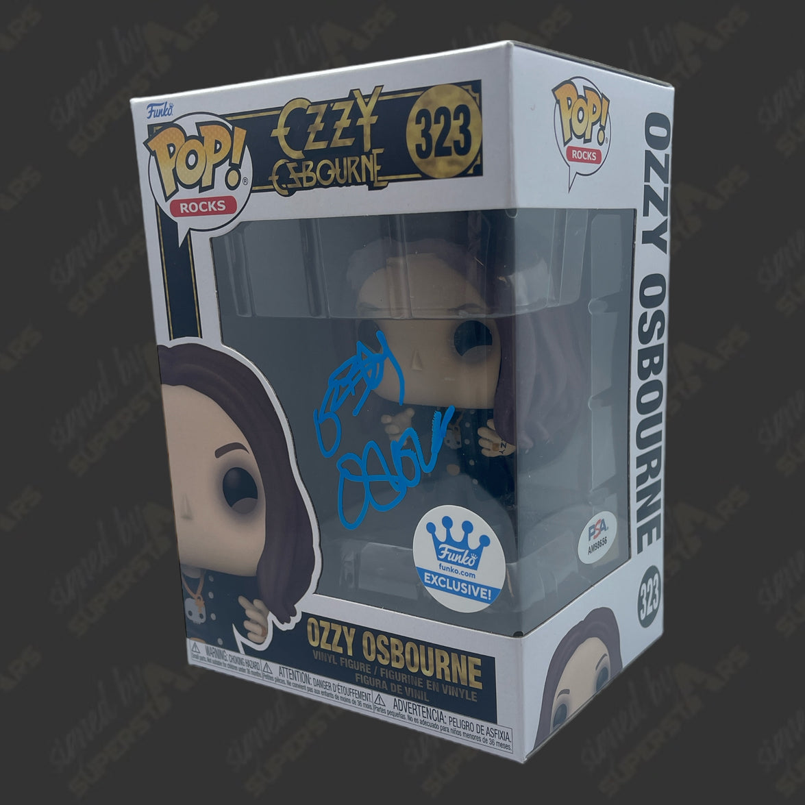 Ozzy Osbourne signed Funko POP Figure #323 (w/ PSA) – Signed By Superstars
