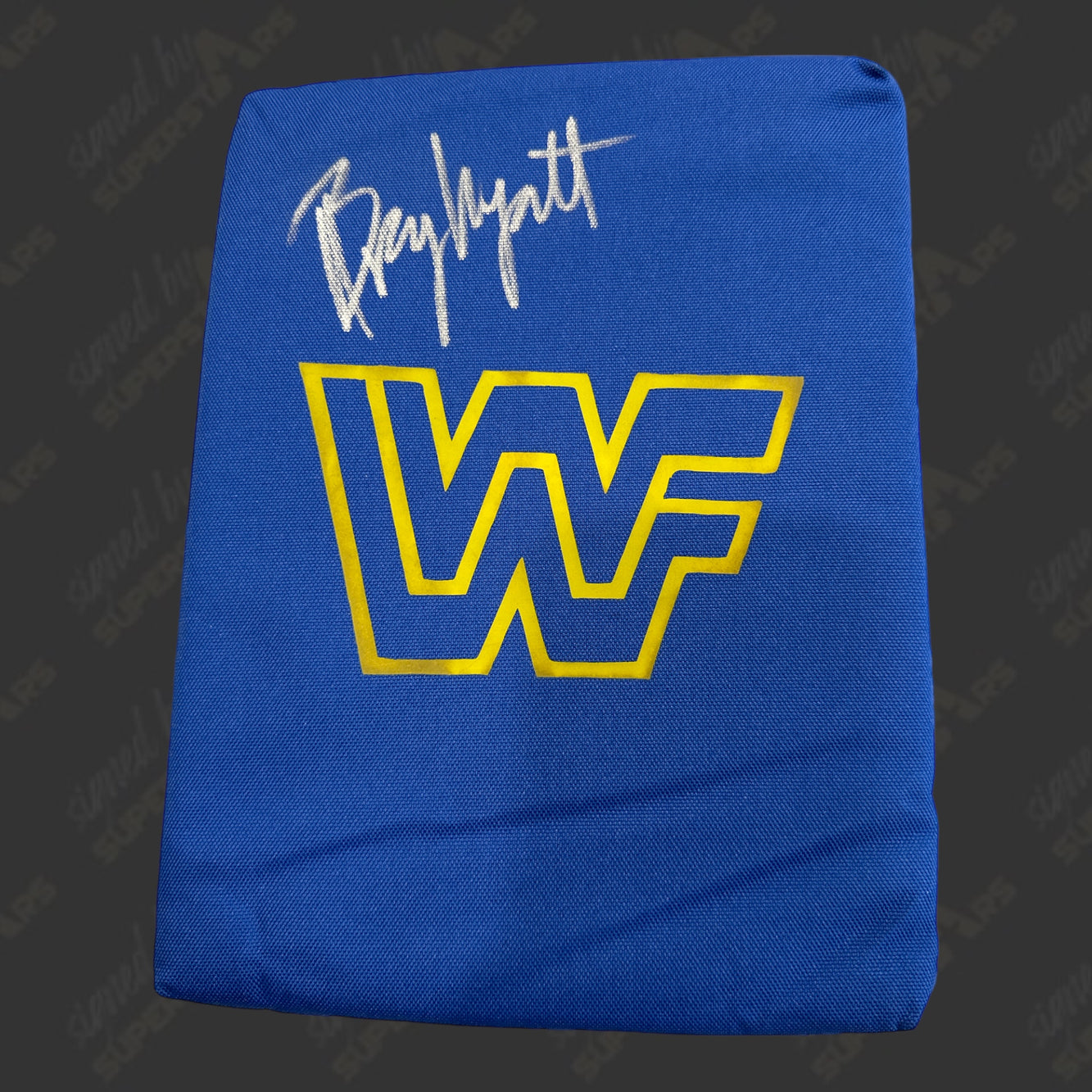 Bray Wyatt signed WWF Replica Turnbuckle Pad – Signed By Superstars