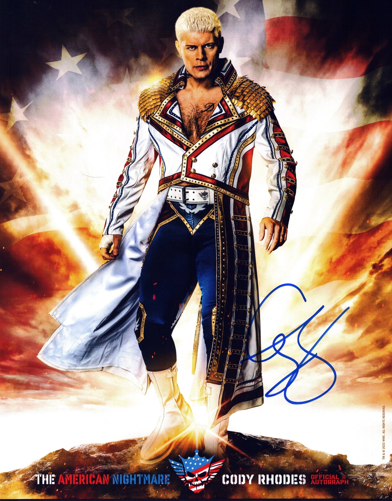 Cody Rhodes signed 11x14 Photo – Signed By Superstars