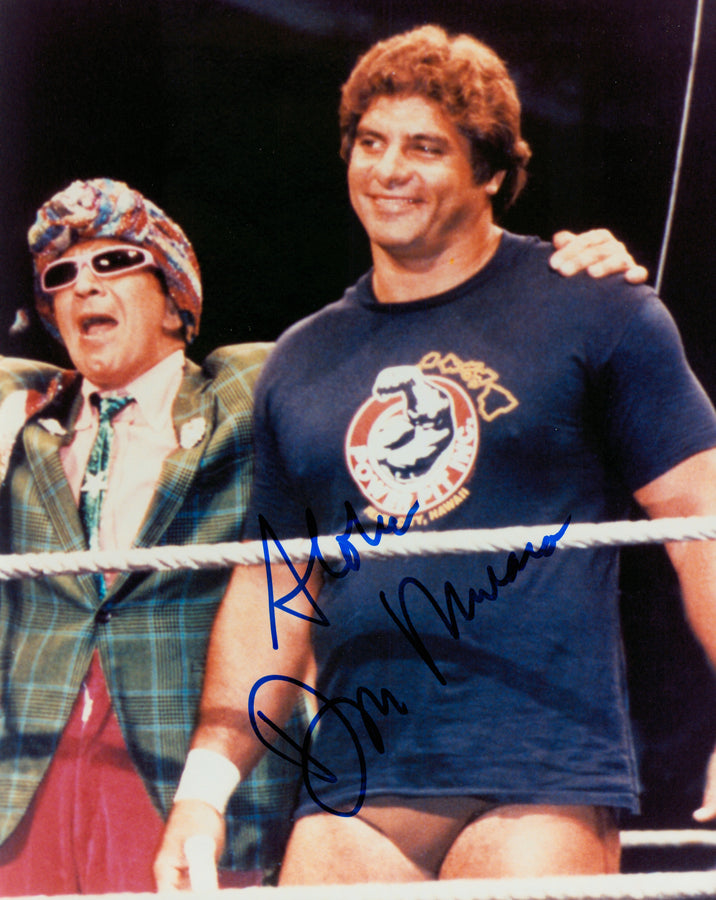 Don Muraco signed 8x10 Photo – Signed By Superstars