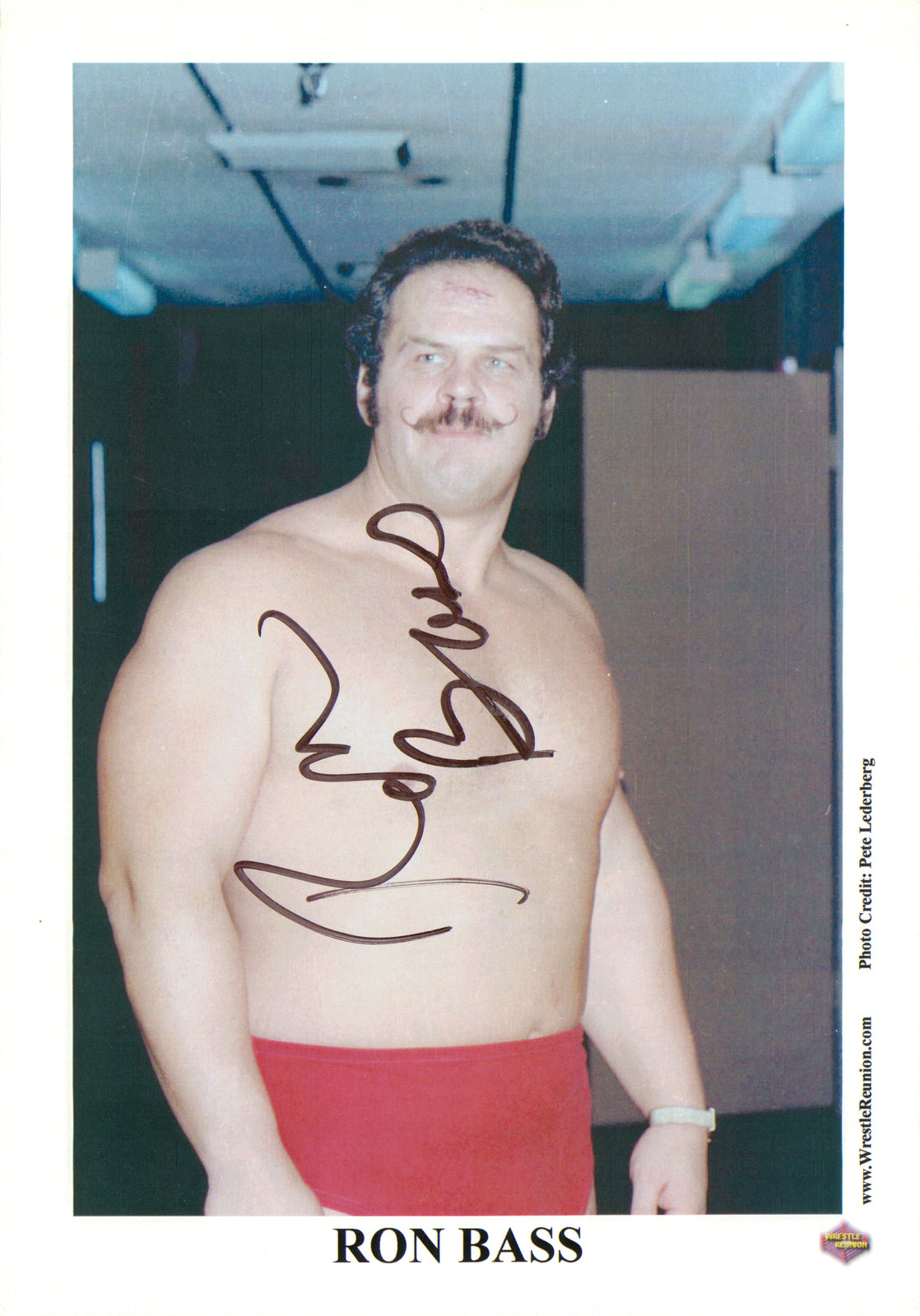 Cowboy Ron Bass signed 8x10 Photo – Signed By Superstars